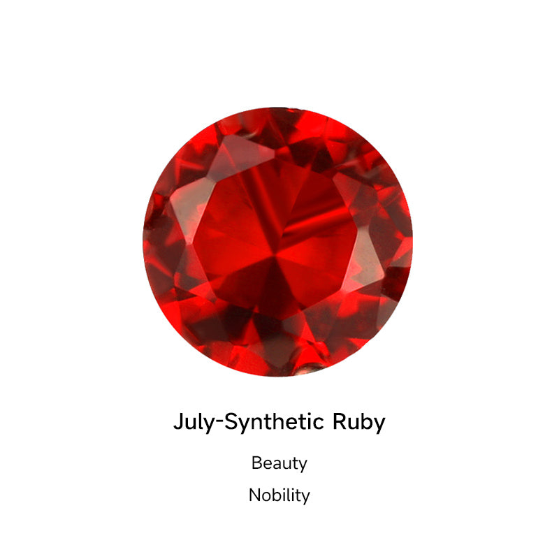 July Ruby Birthstone Jewelry – BIRTHSTONES JEWELRY INC