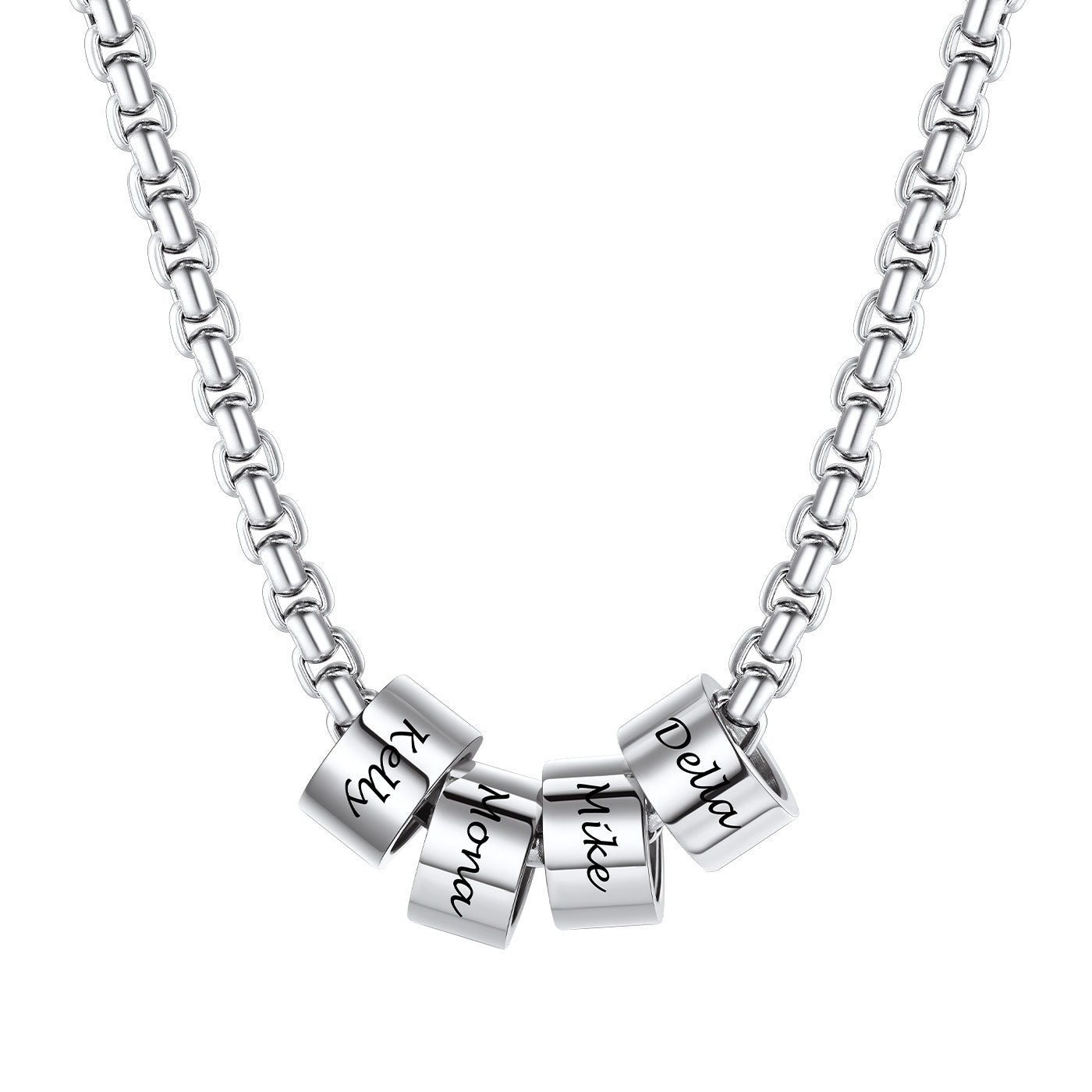 Men's Chains | Custom Engraved Names – BIRTHSTONES JEWELRY INC