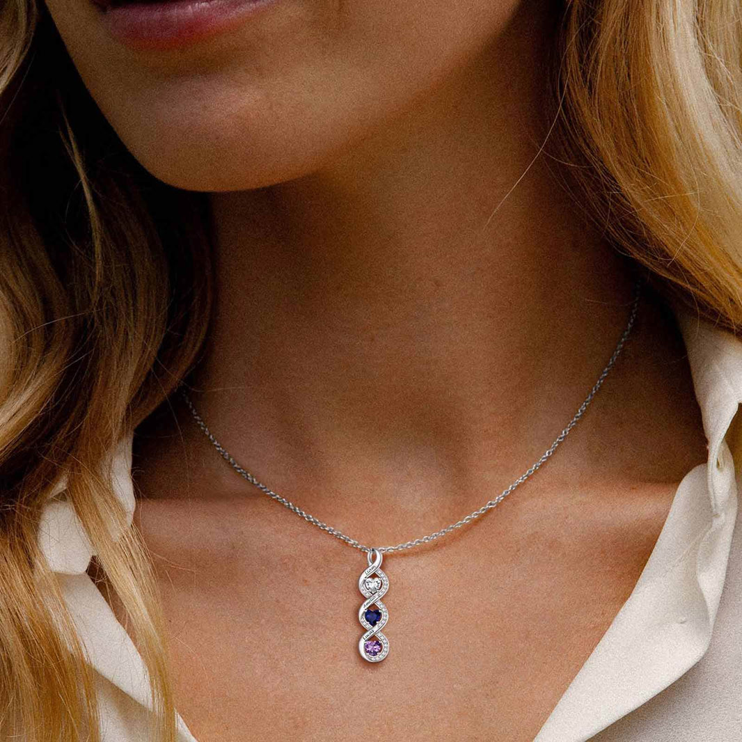 Personalized Multi-Stone Jewelry | Custom 2-7 Birthstones – BIRTHSTONES ...