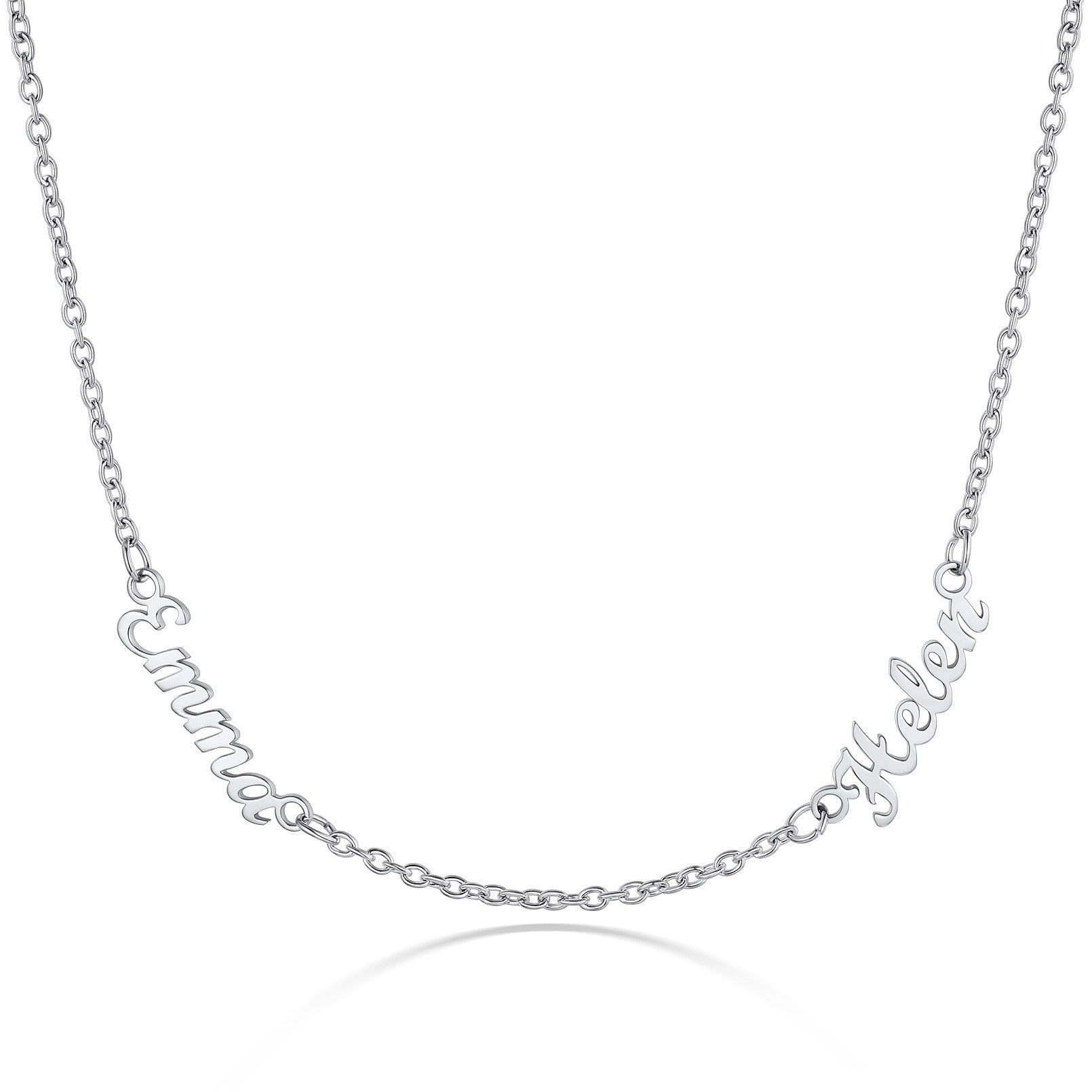 Custom Multiple Name Choker Necklace – BIRTHSTONES JEWELRY INC