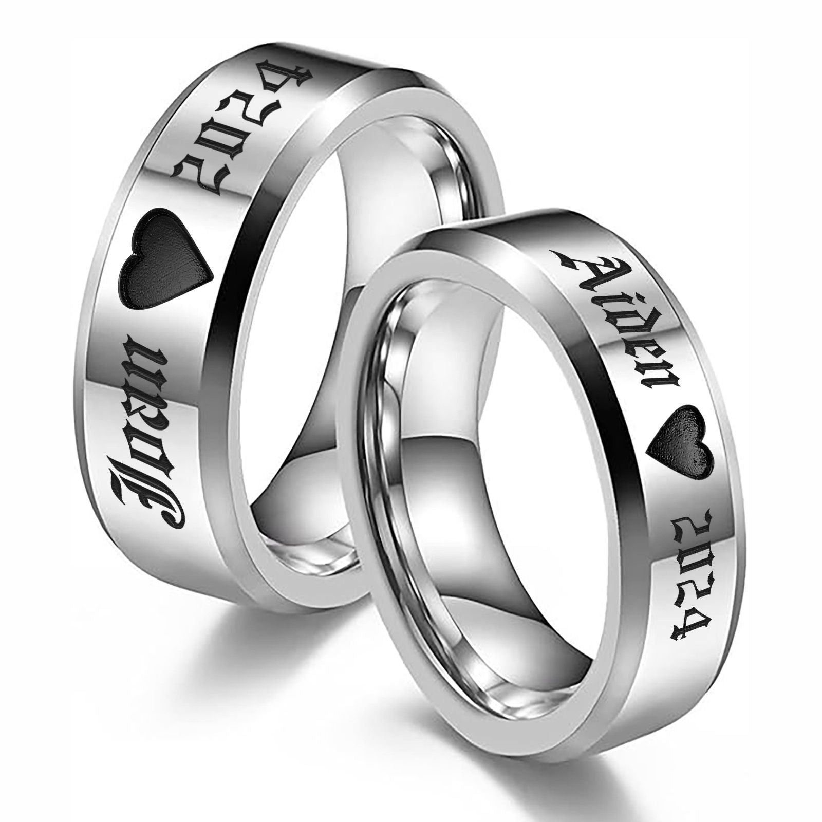 Couple Rings for Him & Her | Matching Sets – BIRTHSTONES JEWELRY INC